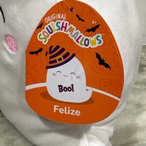 Squishmallows | Toys | Squishmallows Felize The Ghost Witch Hat ...